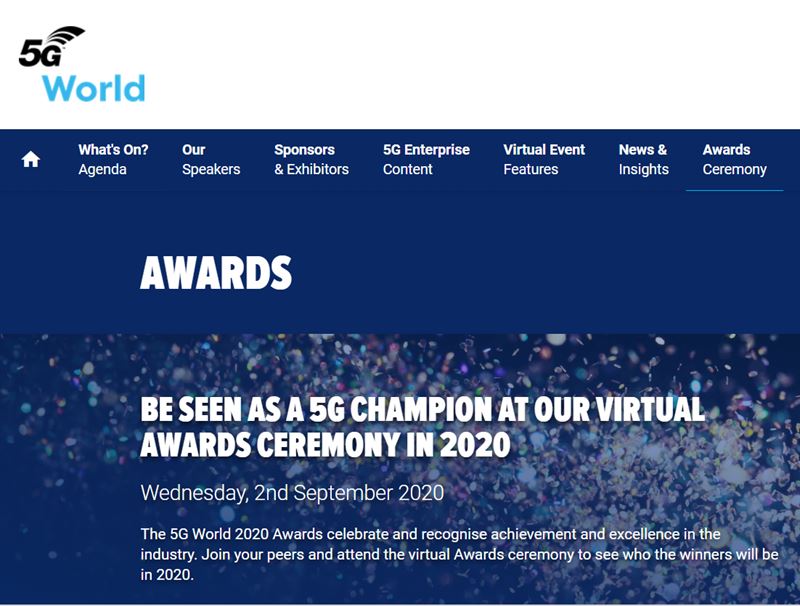 KT, 5G 월드어워드서 '최우수 통신서비스·5G 혁신' 수상