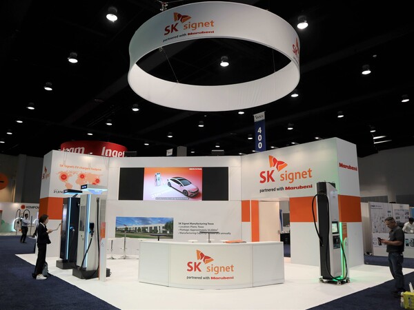 SK시그넷, 전기차 심포지엄 EVS36 참여…400kW급 초급속 충전기 'V2' 선봬