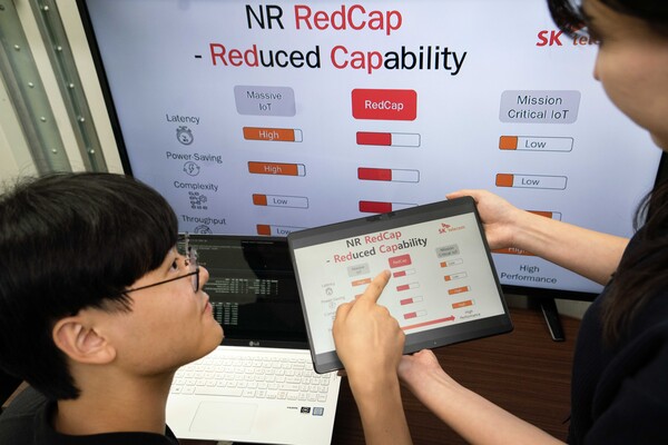 SK텔레콤, 5G IoT 기술 '레드캡' 개발…상용 시범망 검증 완료